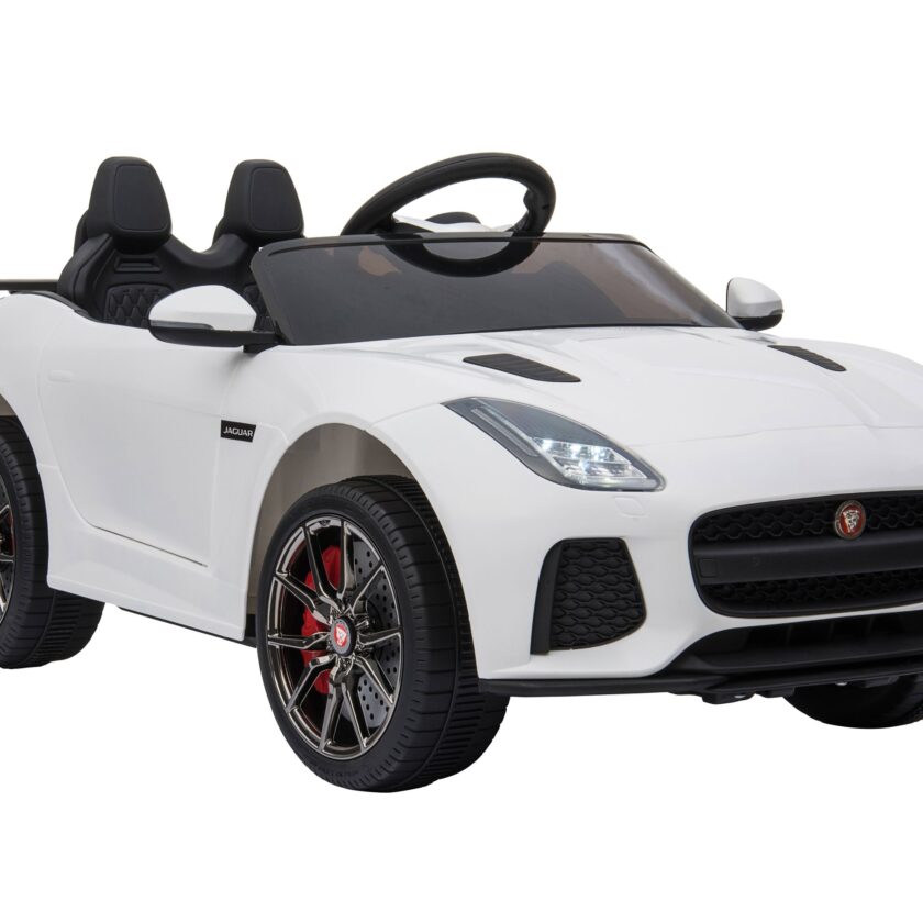 Elektroauto Kinder Jaguar weiss - Sofort Versand