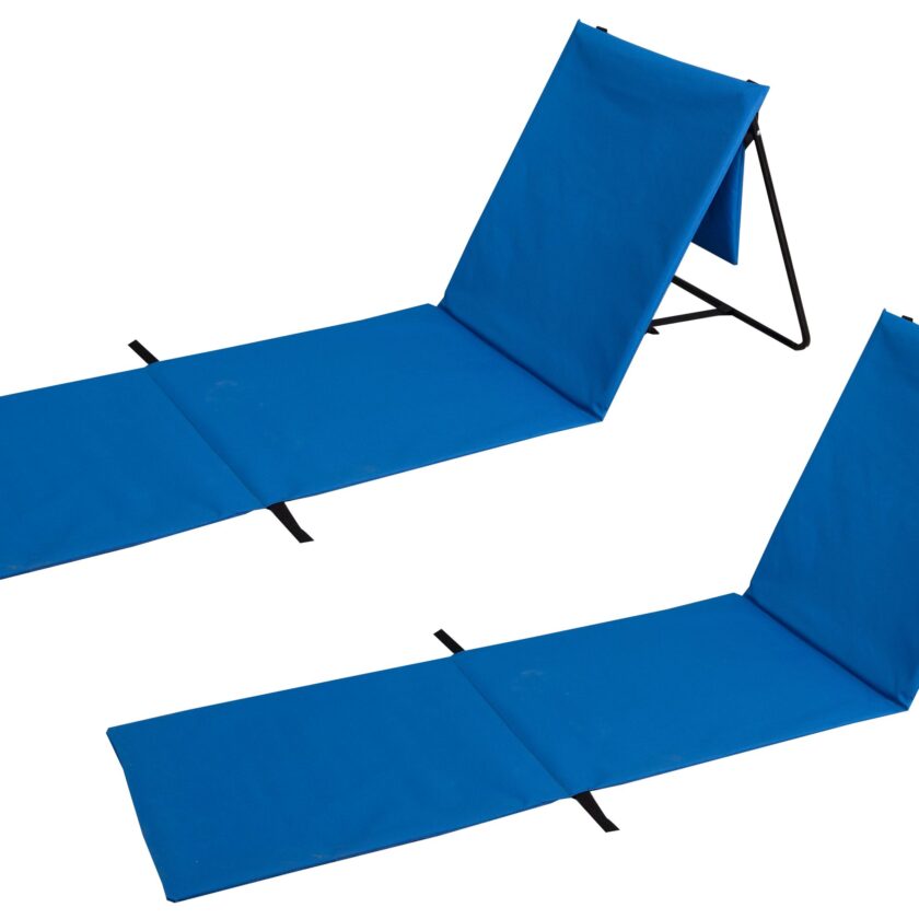 Strandmatte blau 2er Set - Sofort Versand