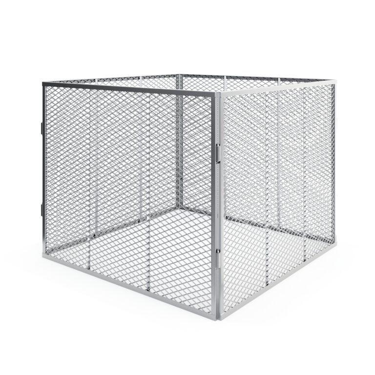 Komposter Metall 800L 100 x 100 x 80 cm - Sofort Versand