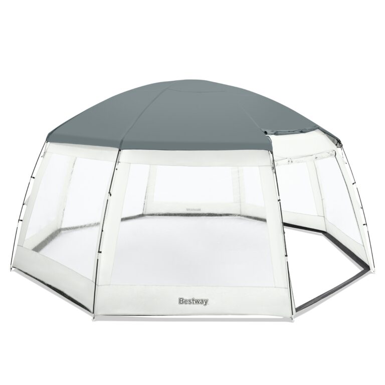 Pavillon Flowclear für Pools rund 600 x 295 cm - Sofort Versand